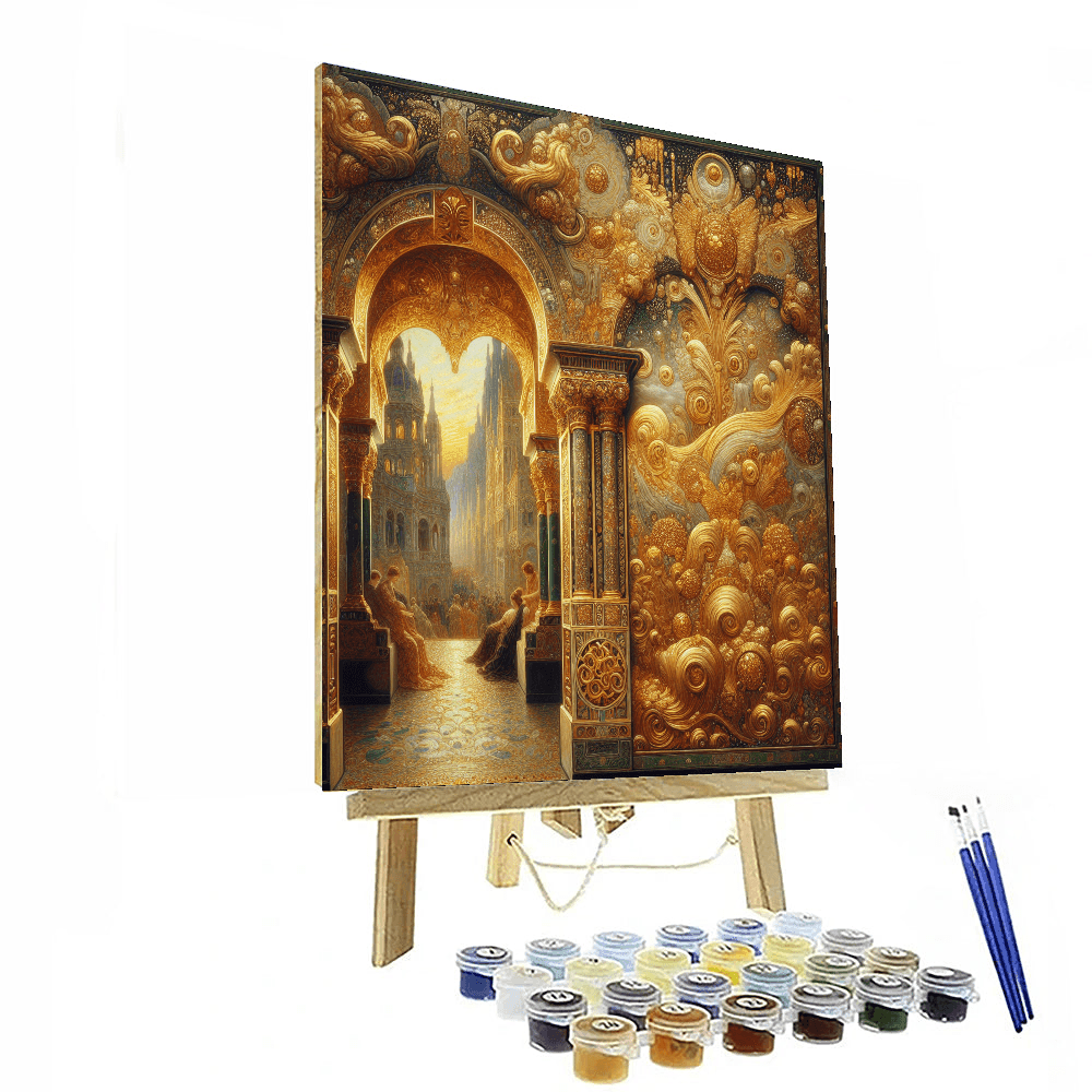 Klimt's Golden Enigma - DIY Painting By Numbers Kit – Artistry Rack