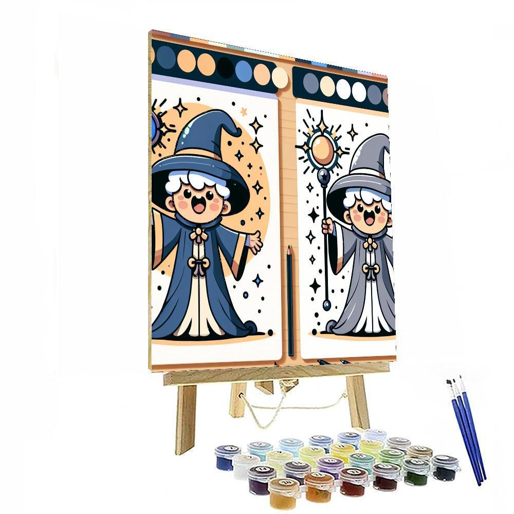 Whimsical Wizardry Workshop - DIY Painting By Numbers Kit – Artistry Rack