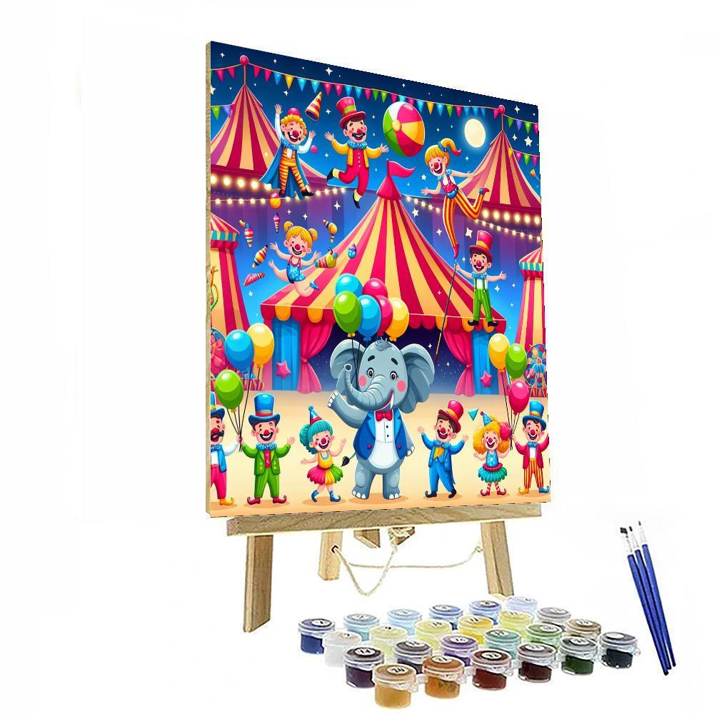 Circus of Fun - DIY Painting By Numbers Kit – Artistry Rack