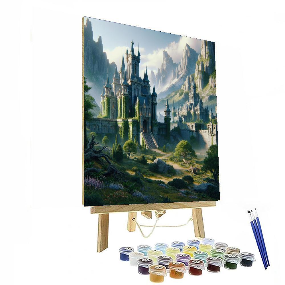 Fantasy Castle Retreat - DIY Painting By Numbers Kit – Artistry Rack
