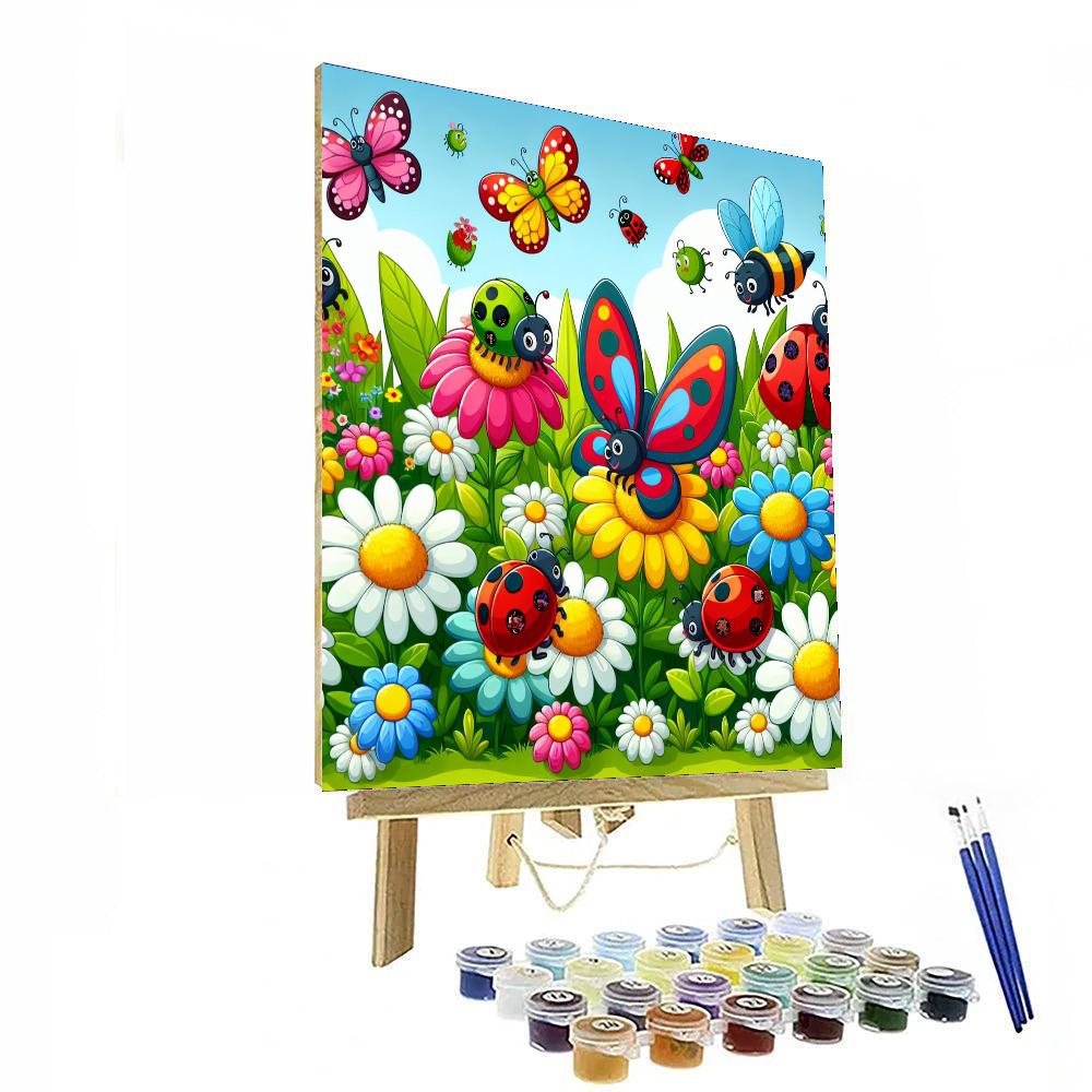 Lively Garden Scene - DIY Painting By Numbers Kit – Artistry Rack