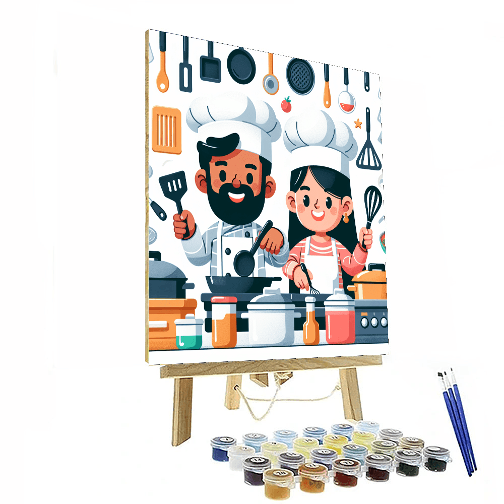 Creative Cooking Adventure - DIY Painting By Numbers Kit – Artistry Rack