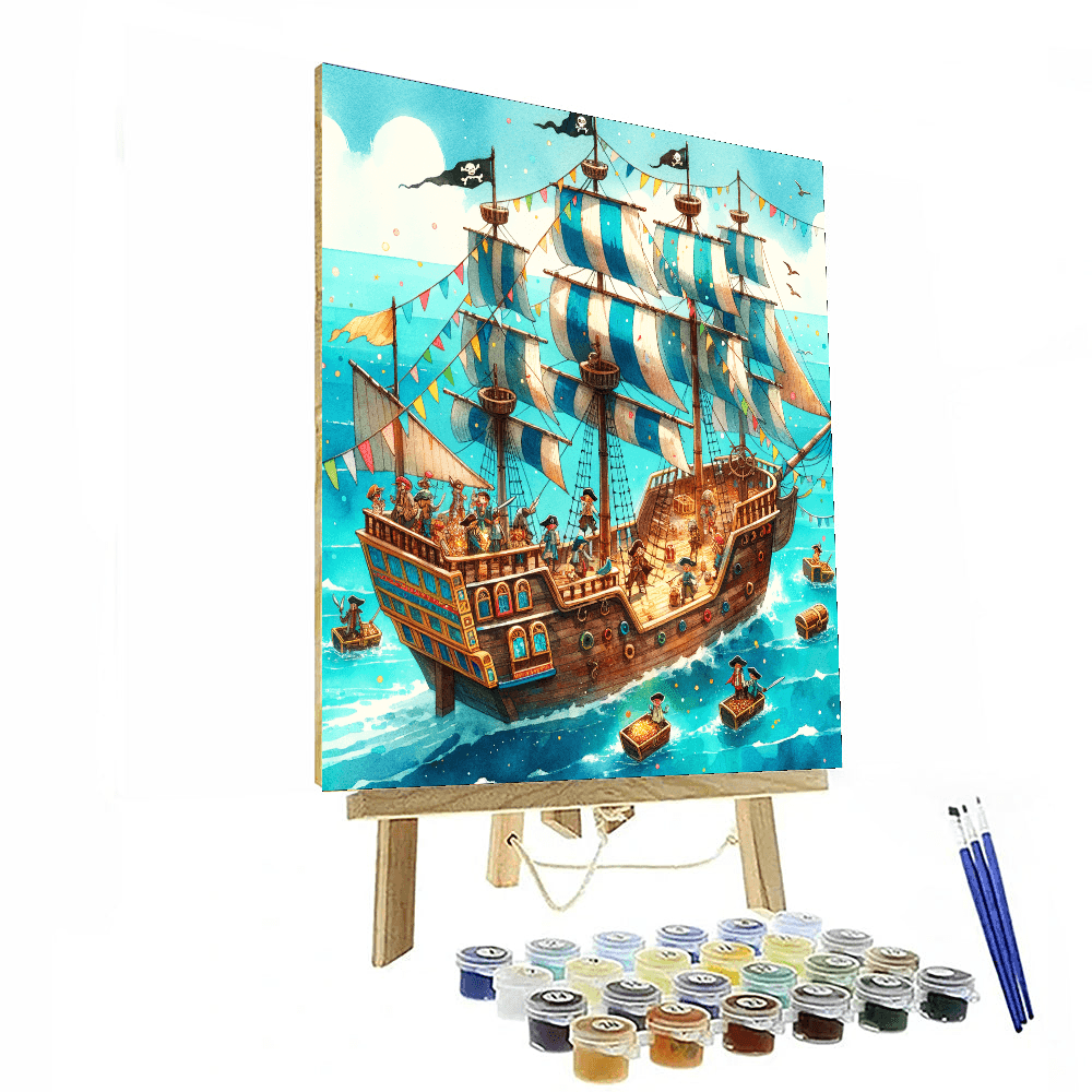 Adventurous Pirates - DIY Painting By Numbers Kit – Artistry Rack