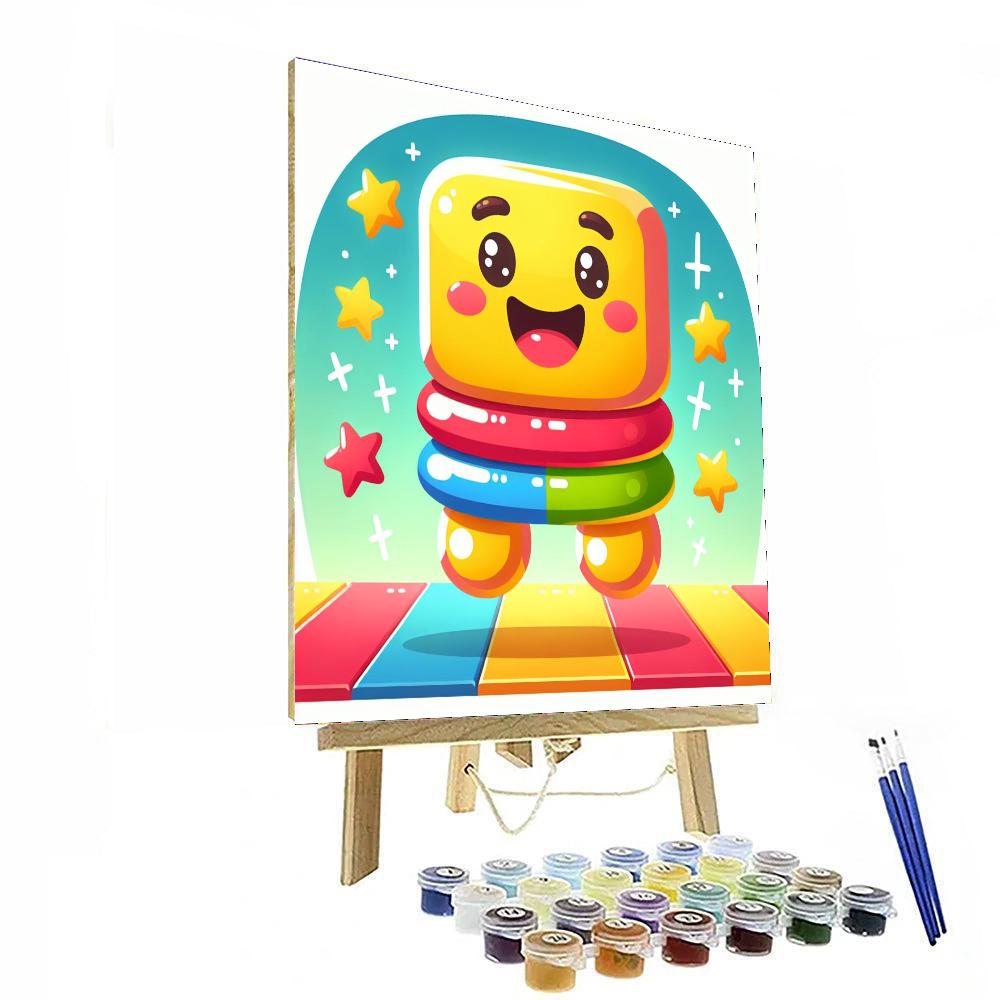 Jumping Jacks - DIY Painting By Numbers Kit – Artistry Rack
