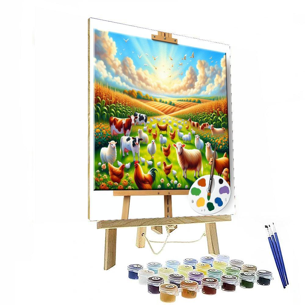 Charming Farm Retreat - DIY Painting By Numbers Kit – Artistry Rack