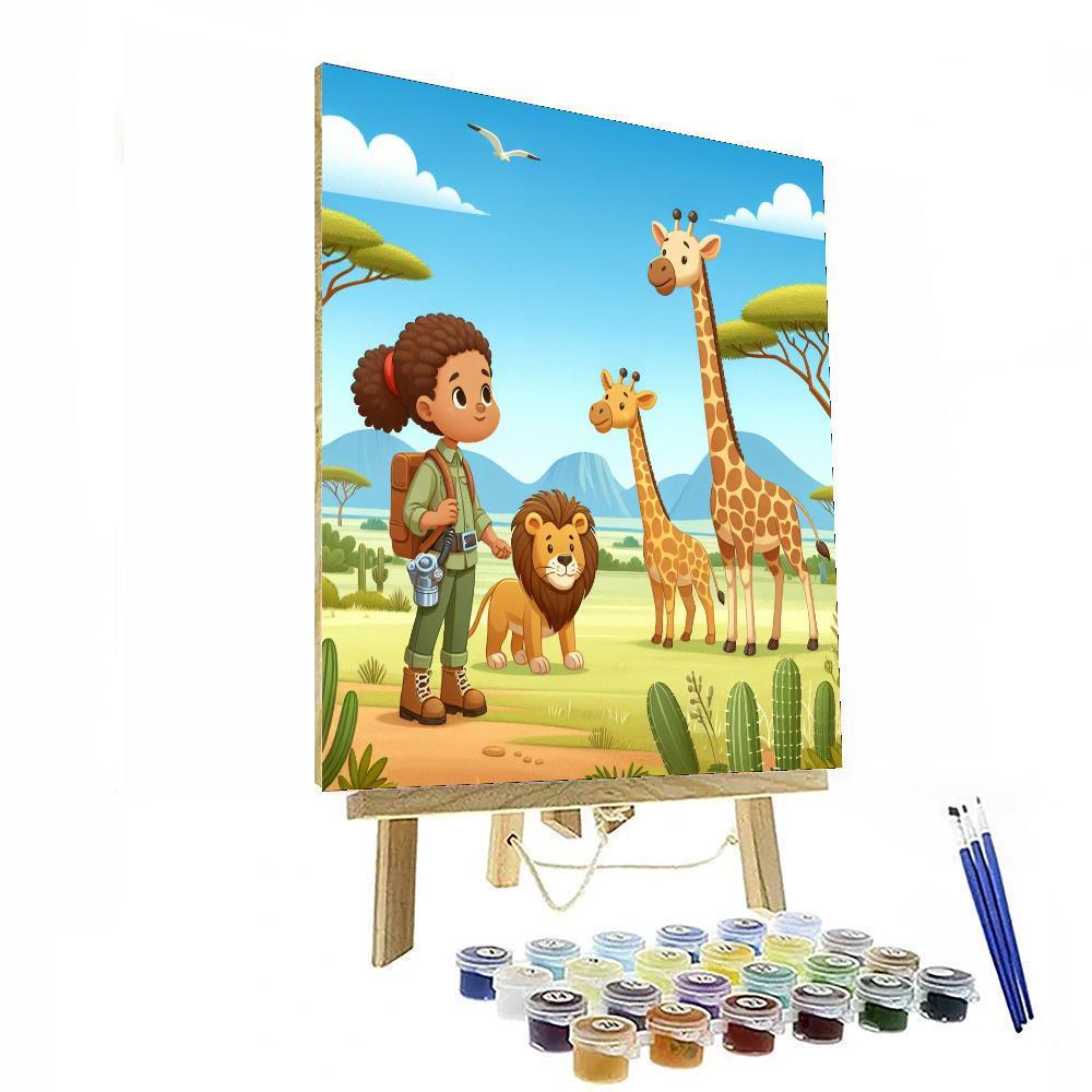 Safari Explorer Expedition - DIY Painting By Numbers Kit – Artistry Rack