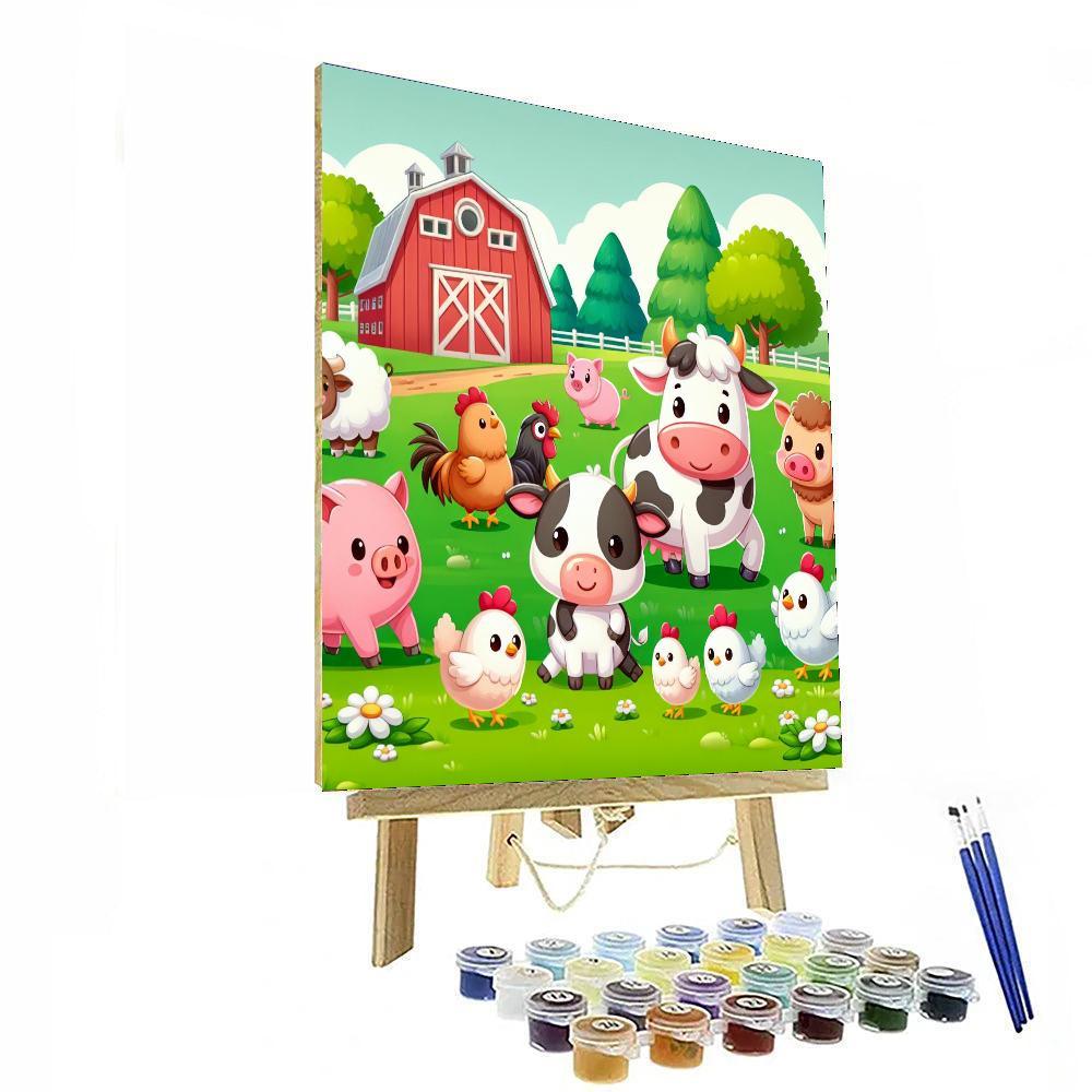 Wonderful Farm Life - DIY Painting By Numbers Kit – Artistry Rack
