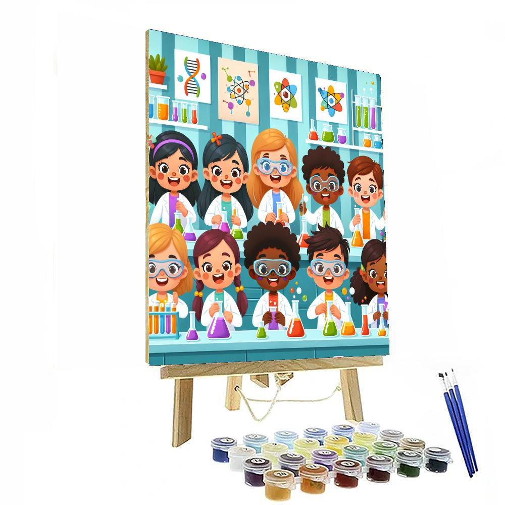 Creative Science Lab - DIY Painting By Numbers Kit – Artistry Rack