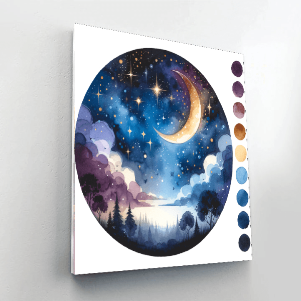 Starry Night Sky - DIY Painting By Numbers Kit – Artistry Rack