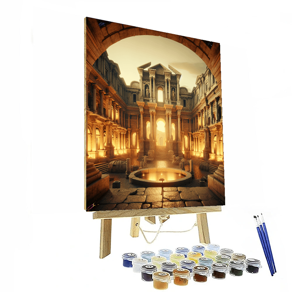 Classic Roman Ruins - DIY Painting By Numbers Kit – Artistry Rack