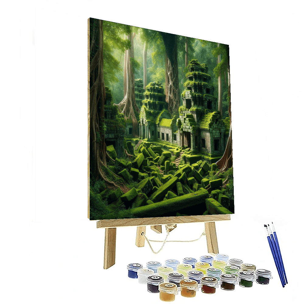 Ancient Mystical Ruins - DIY Painting By Numbers Kit – Artistry Rack