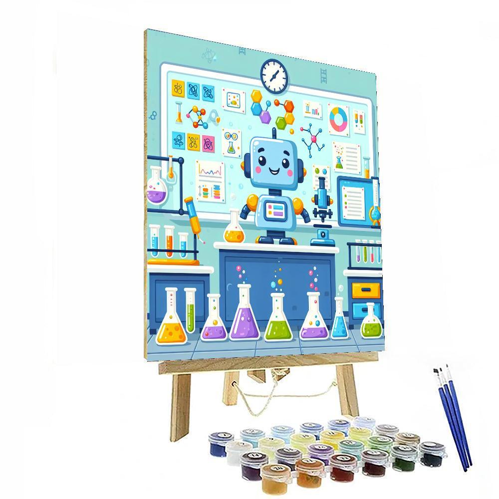 Science Lab Discovery - DIY Painting By Numbers Kit – Artistry Rack