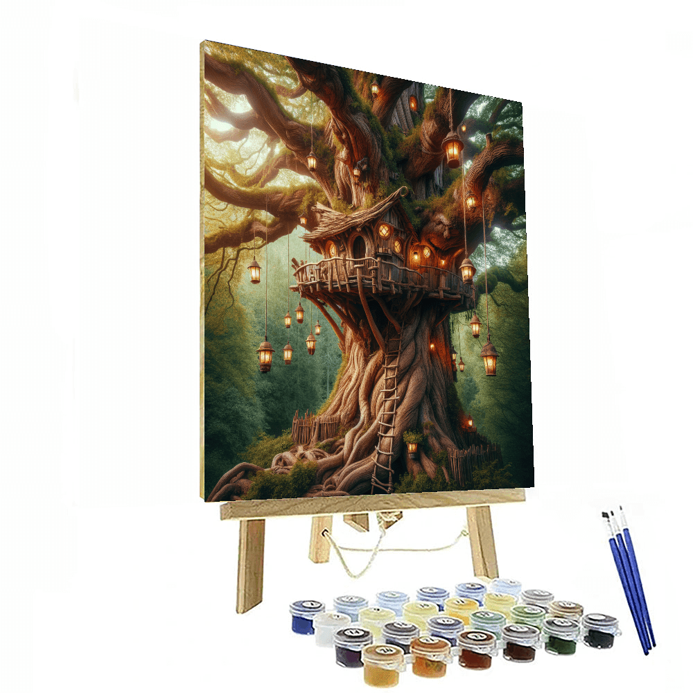 Magical Treehouse - DIY Painting By Numbers Kit – Artistry Rack