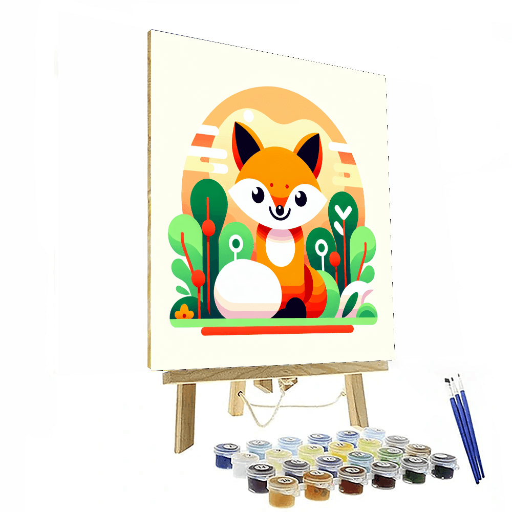 Mischievous Fox - DIY Painting By Numbers Kit – Artistry Rack