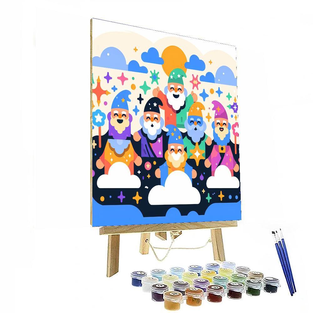 Wacky Wizards - DIY Painting By Numbers Kit – Artistry Rack