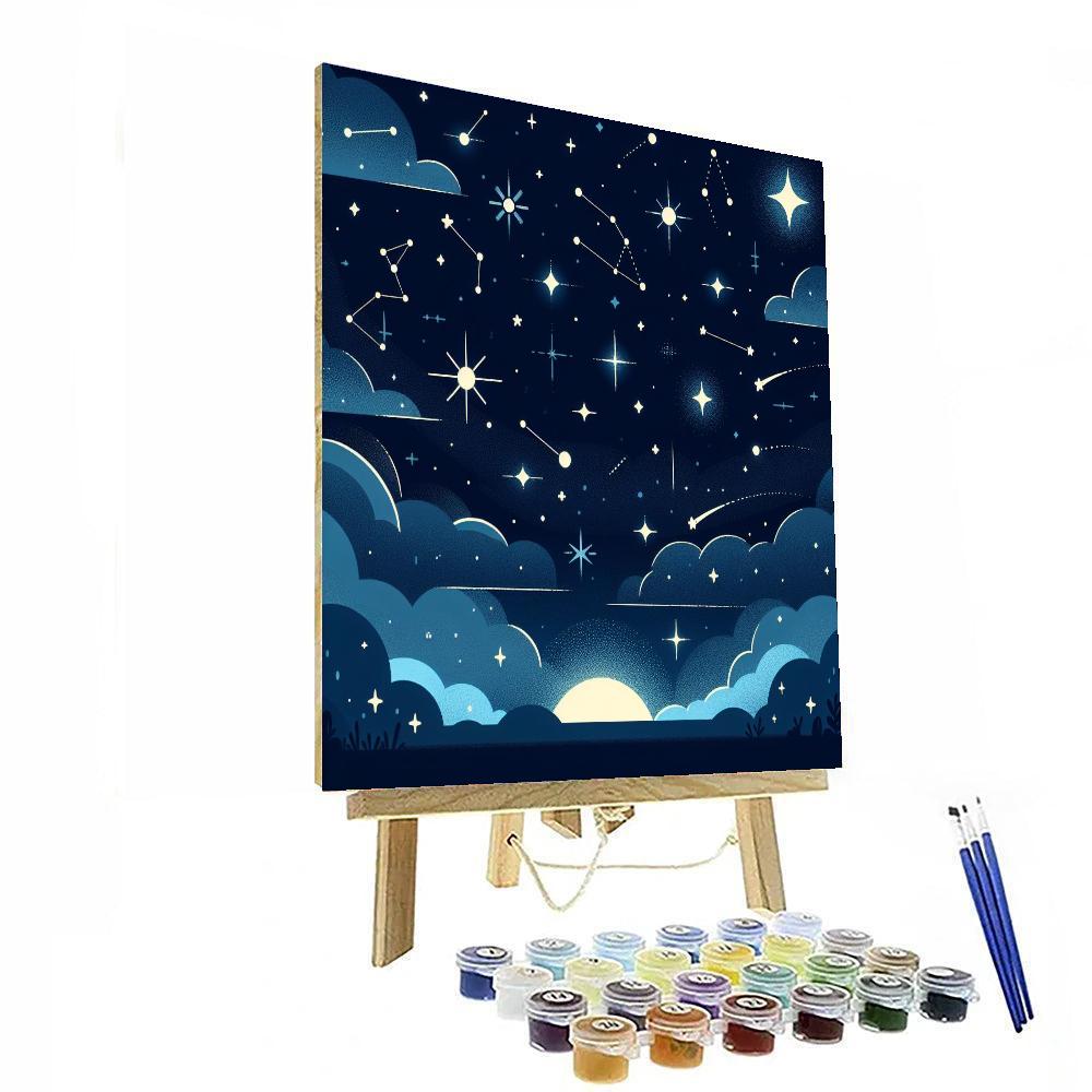 Starry Skies Symphony - DIY Painting By Numbers Kit – Artistry Rack