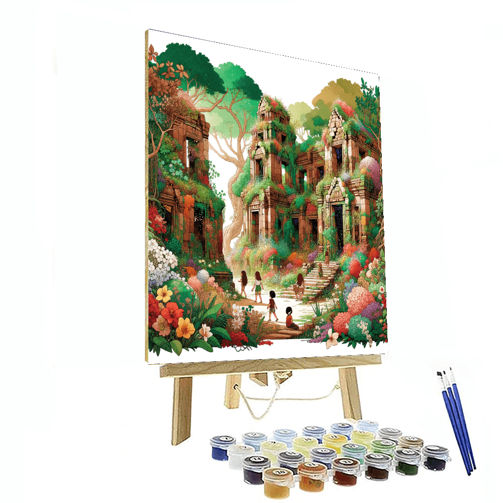 Ancient Ruins Adventure - DIY Painting By Numbers Kit – Artistry Rack