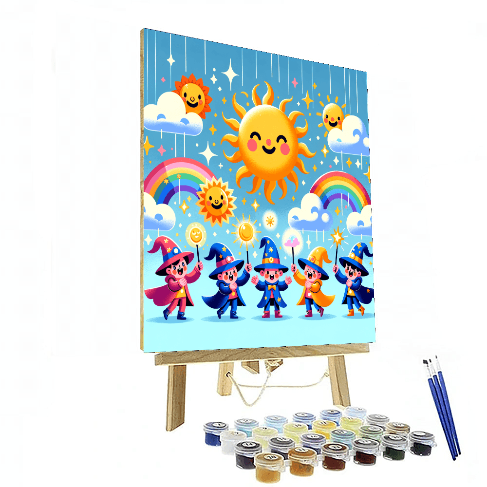 Wonderous Weather Wizards - DIY Painting By Numbers Kit – Artistry Rack