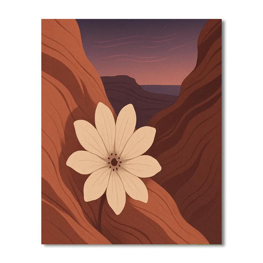 Georgia OKeeffe Desert Bloom Georgia OKeeffe - DIY Painting By Numbers ...