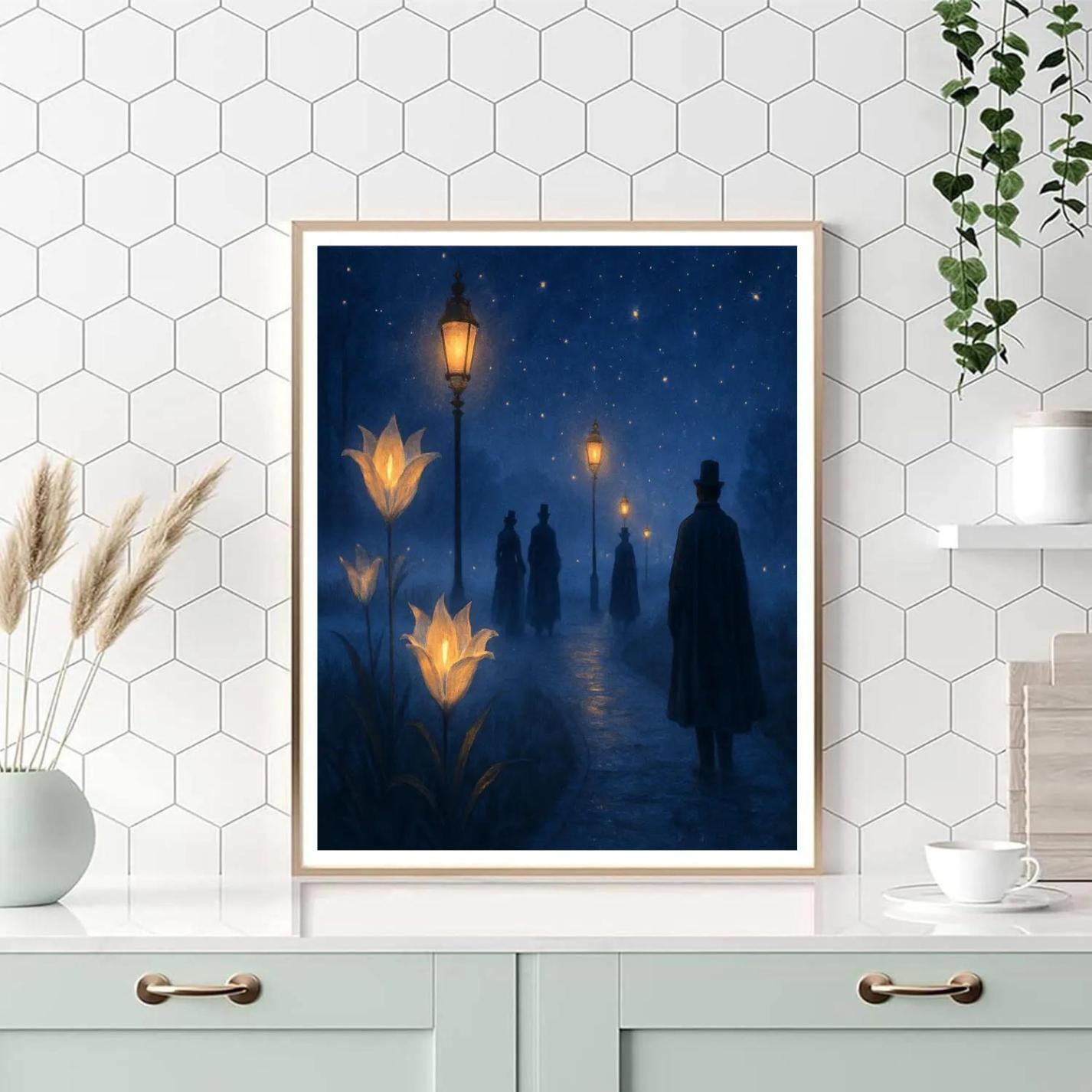 The Velvet Marsh Promenade - DIY Painting By Numbers Kit – Artistry Rack