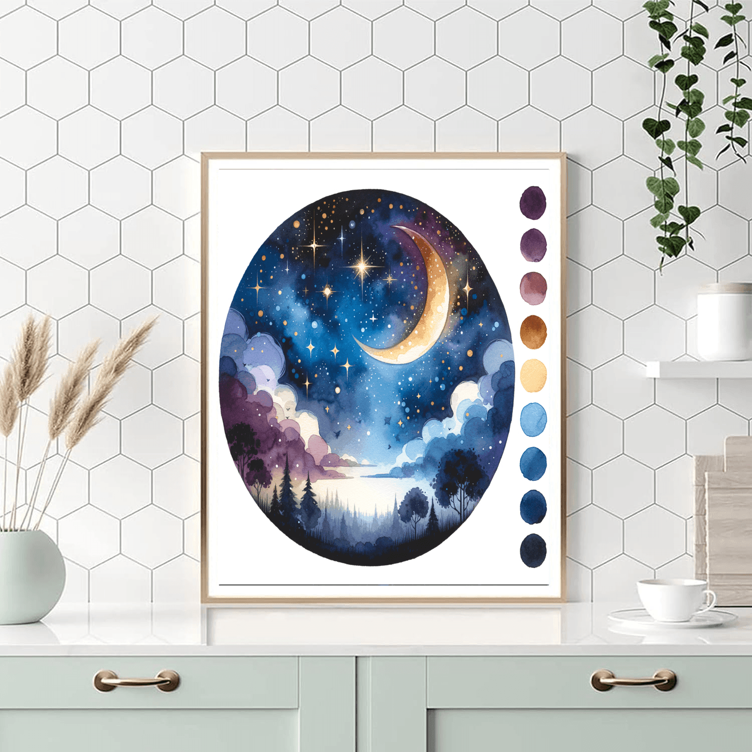 Starry Night Sky - DIY Painting By Numbers Kit – Artistry Rack