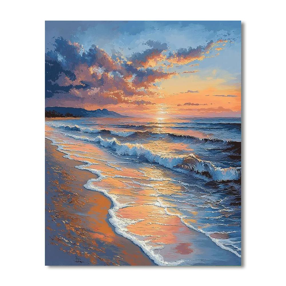 Winslow Homer Inspired The Enchanted Seascape - DIY Painting By Numbers ...