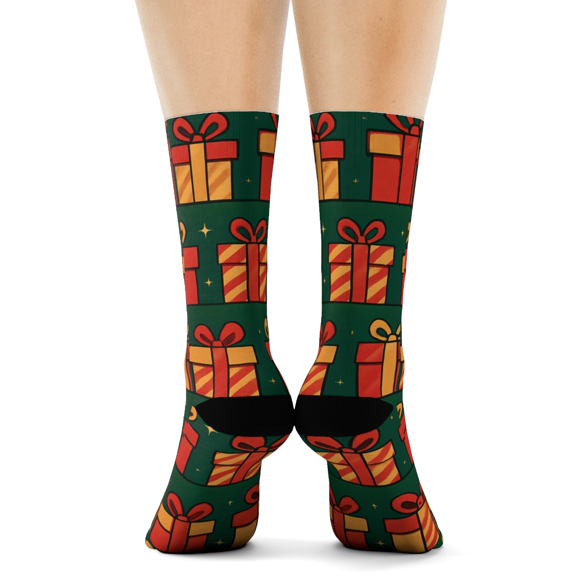 Gift Box Band Progression Holiday Crew Socks – Sockz
