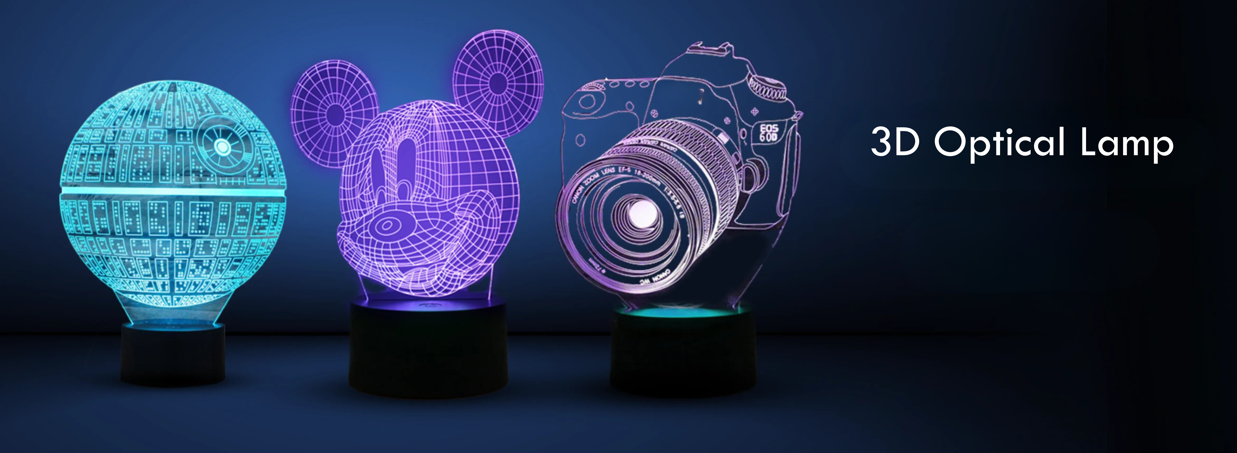 3D Optical Lamp