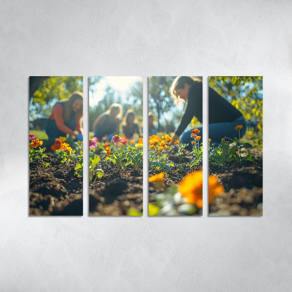 Touching Mothers Day Garden Tribute to Celebrate Her Love – Original Frame