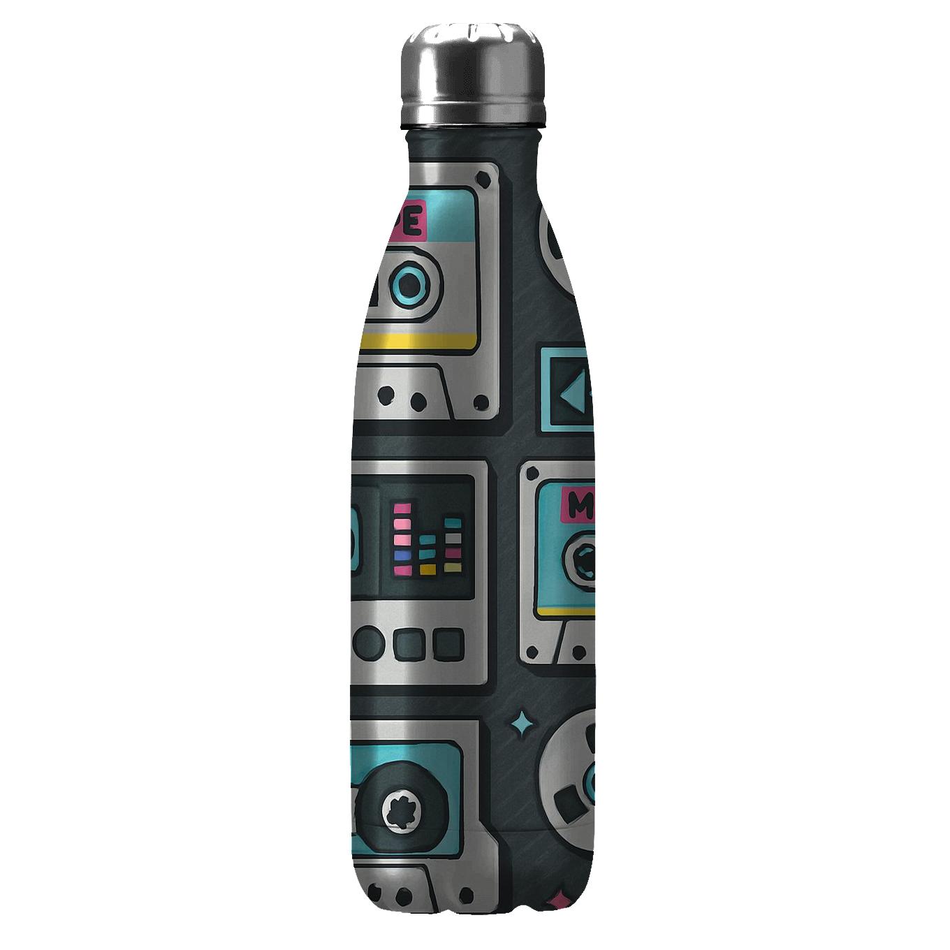 Cassette Deck Geometry Water Bottle – Chuakoo