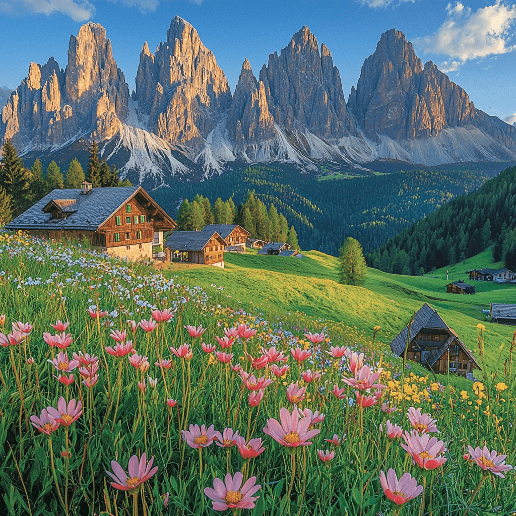 The Dolomites 5D DIY Paint By Diamond Kit – Original Paint By Diamond