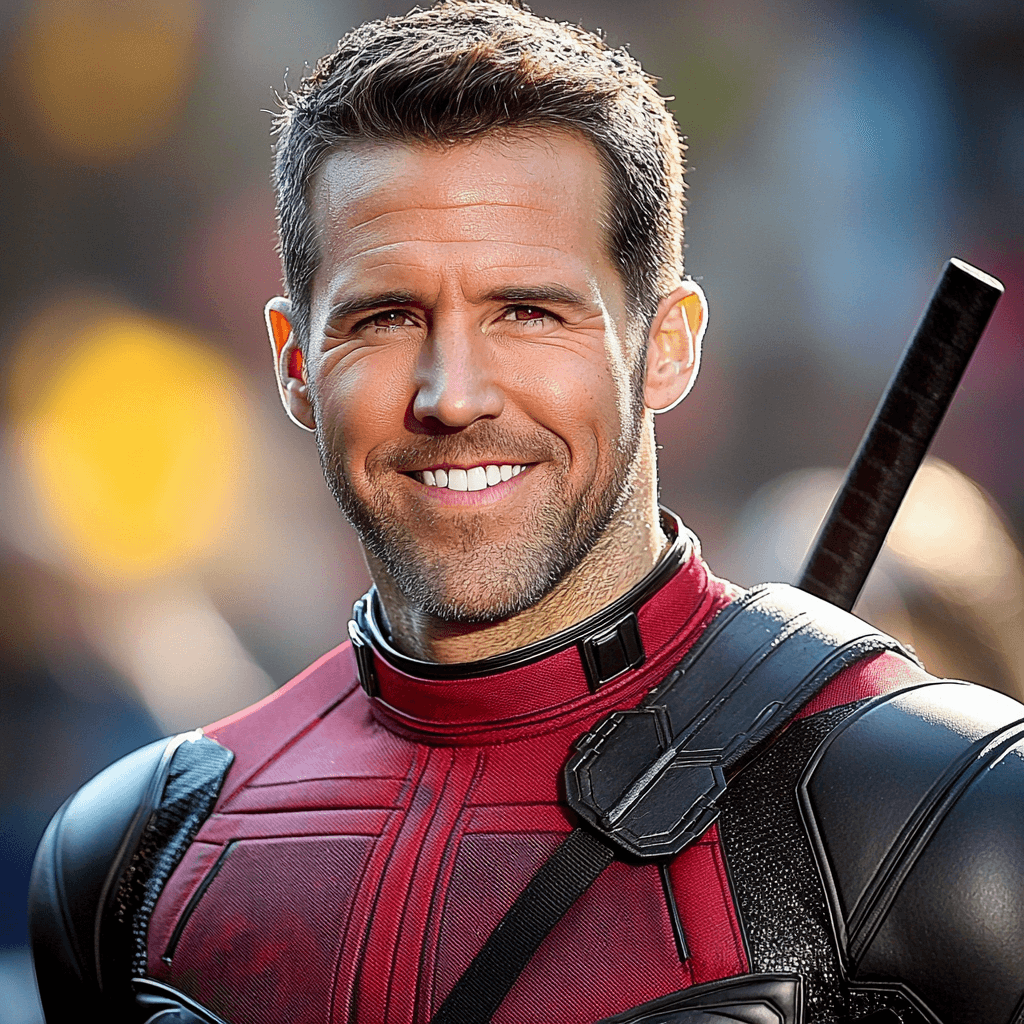 Ryan Reynolds: The Merc with the Heart 5D DIY Paint By Diamond Kit ...