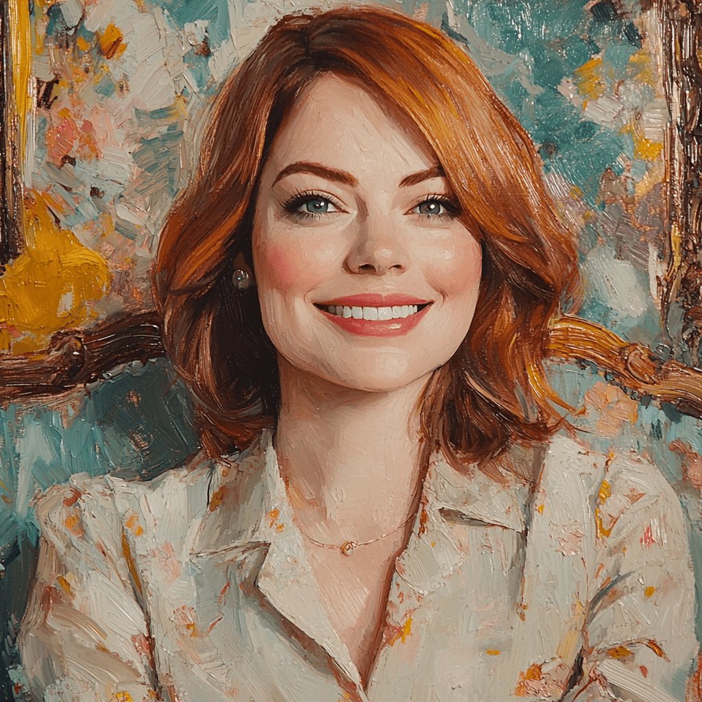 Emma Stone: The Charming Golden Girl of Cinema 5D DIY Paint By Diamond ...