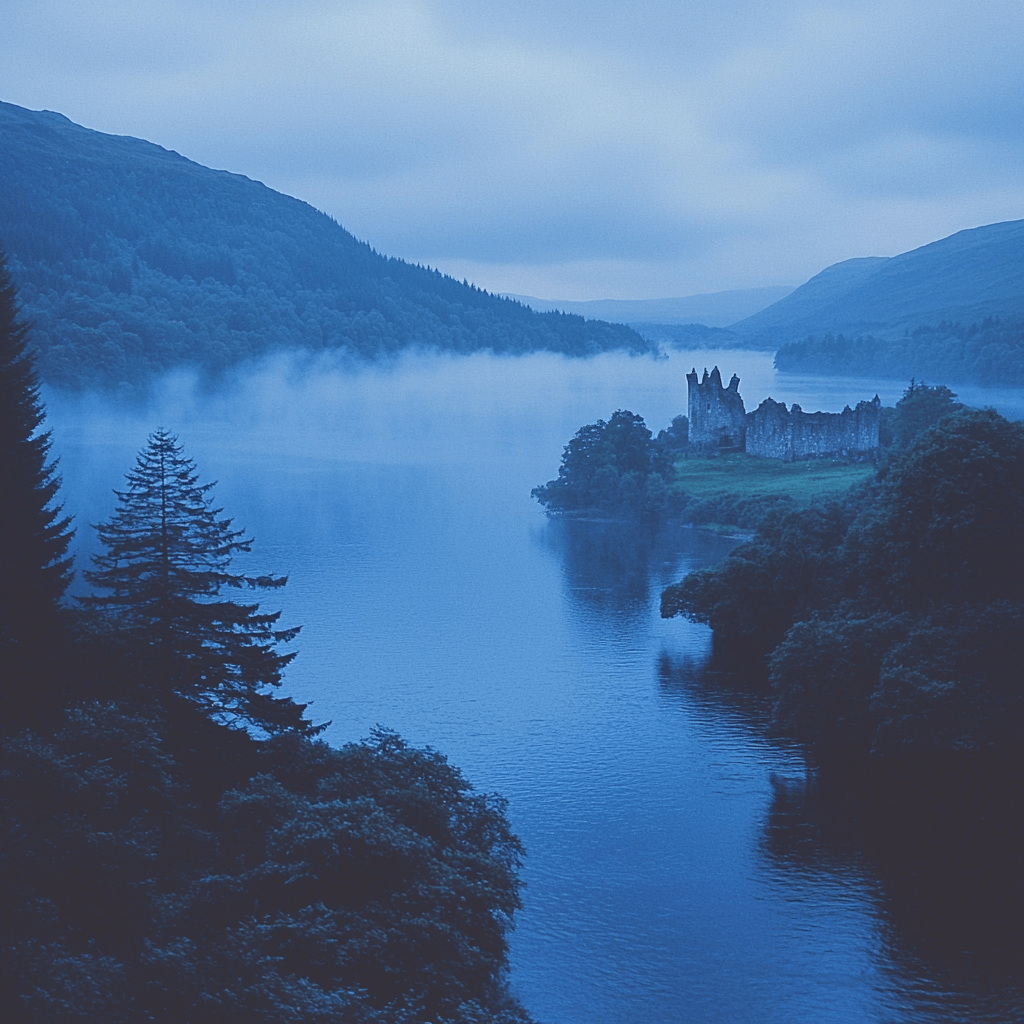 Loch Ness - Inverness 5D DIY Paint By Diamond Kit – Original Paint By ...