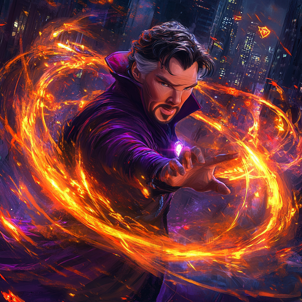 Benedict Cumberbatch: Mastering the Sorcery of Doctor Strange 5D DIY ...