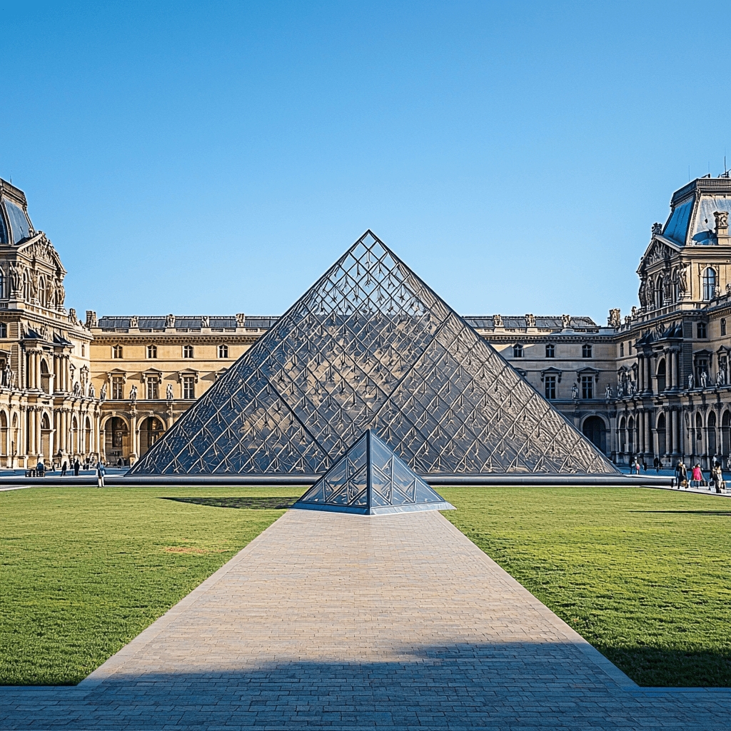 The Louvre Museum - Paris 5D DIY Paint By Diamond Kit – Original Paint ...