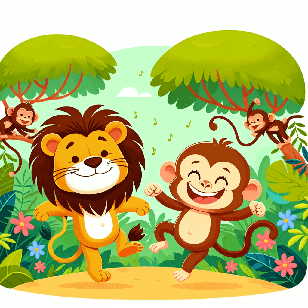 Dancing Jungle Animals 5D DIY Paint By Diamond Kit – Original Paint By ...
