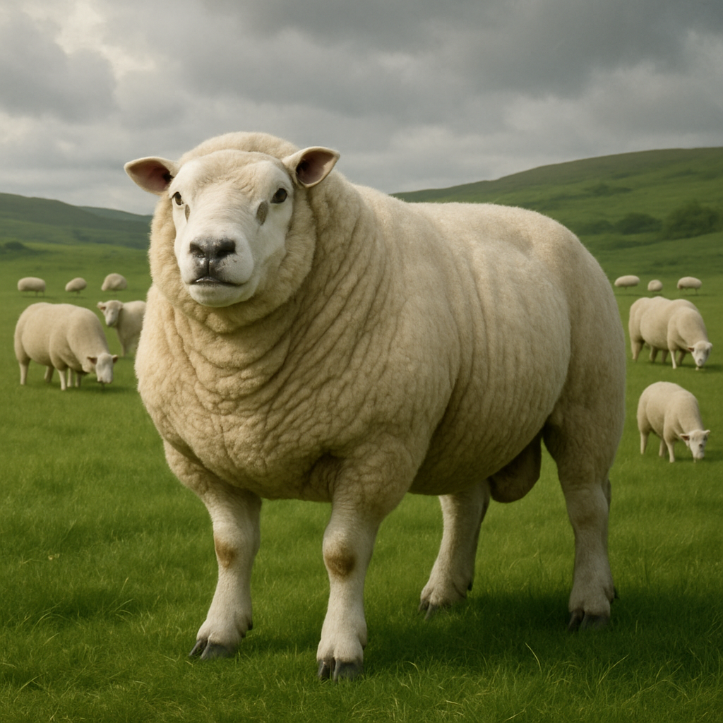 Pastoral Harmony with Texel Sheep 5D DIY Paint By Diamond Kit ...