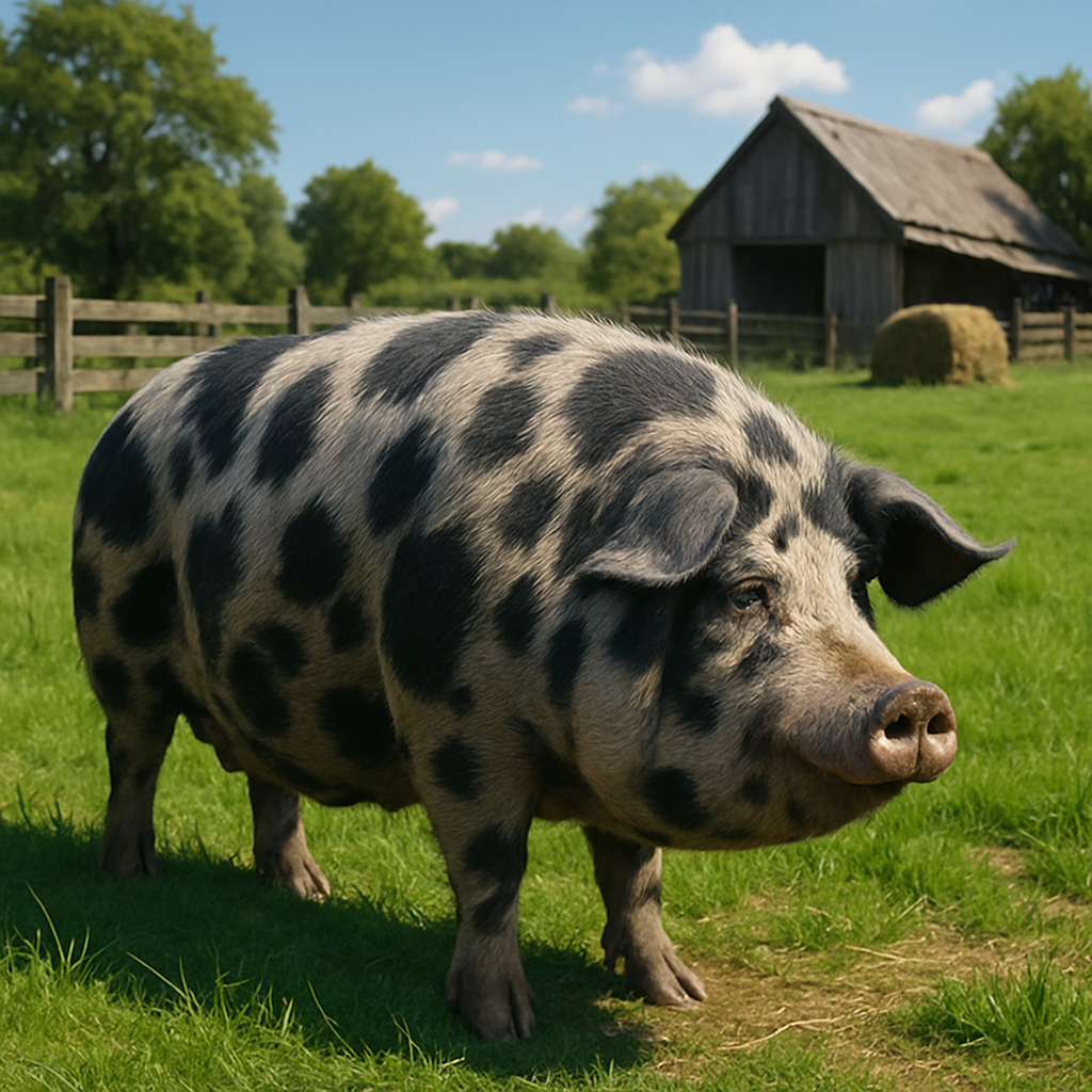 Heritage Gippsland Pig in Pastoral Glow 5D DIY Paint By Diamond Kit ...