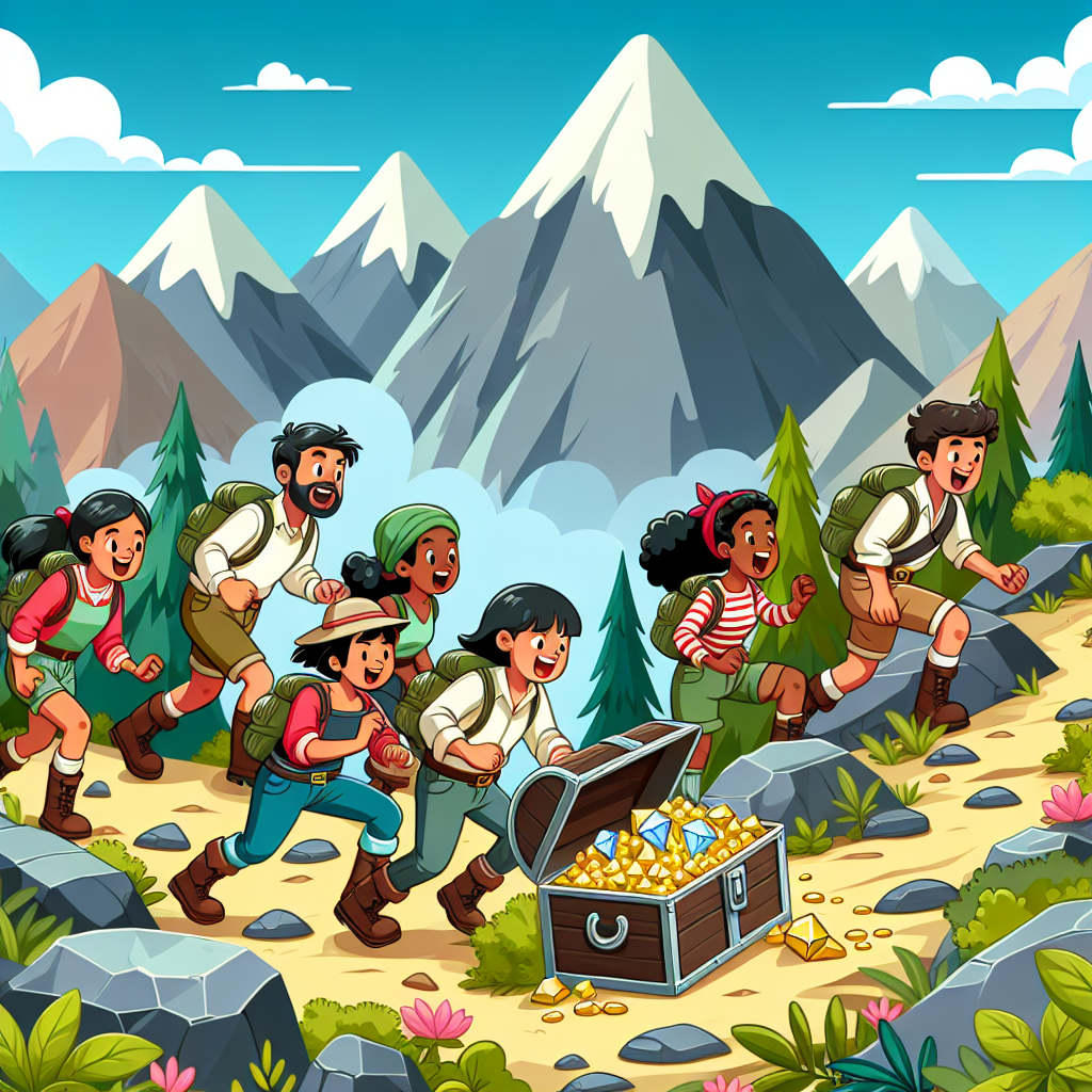 Treasure Mountain Expedition 5D DIY Paint By Diamond Kit – Original ...