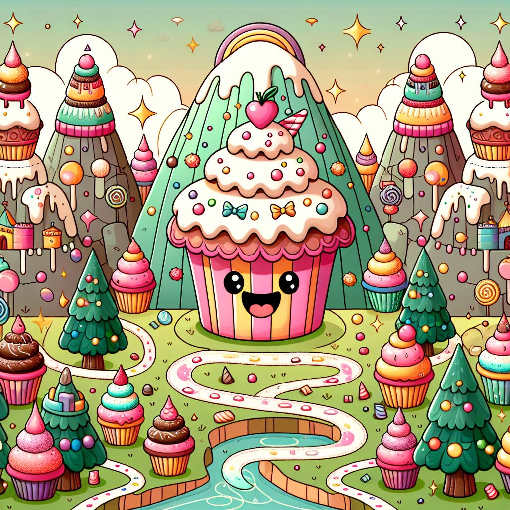 Charming Cupcake Kingdom 5D DIY Paint By Diamond Kit – Original Paint ...