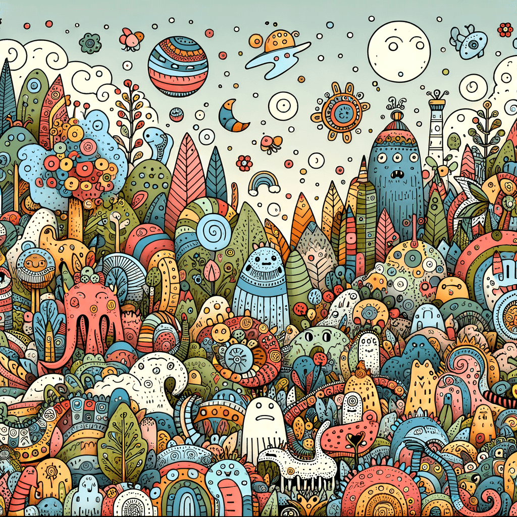 Doodle Adventures 5D DIY Paint By Diamond Kit – Original Paint By Diamond