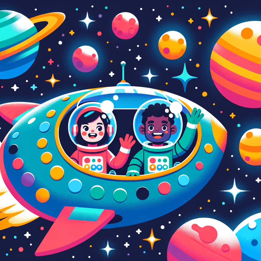 Imaginative Spaceship Journey 5D DIY Paint By Diamond Kit – Original ...