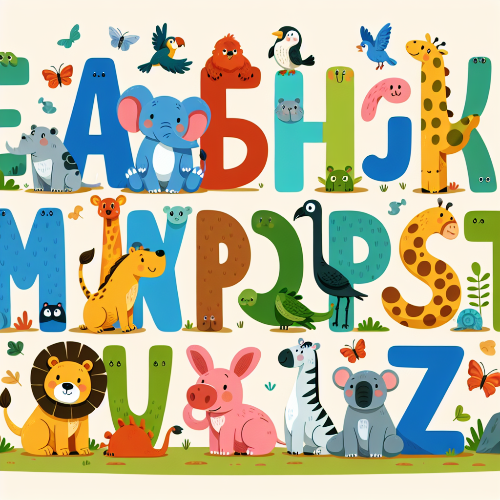 Zoo Alphabet Fun 5D DIY Paint By Diamond Kit – Original Paint By Diamond