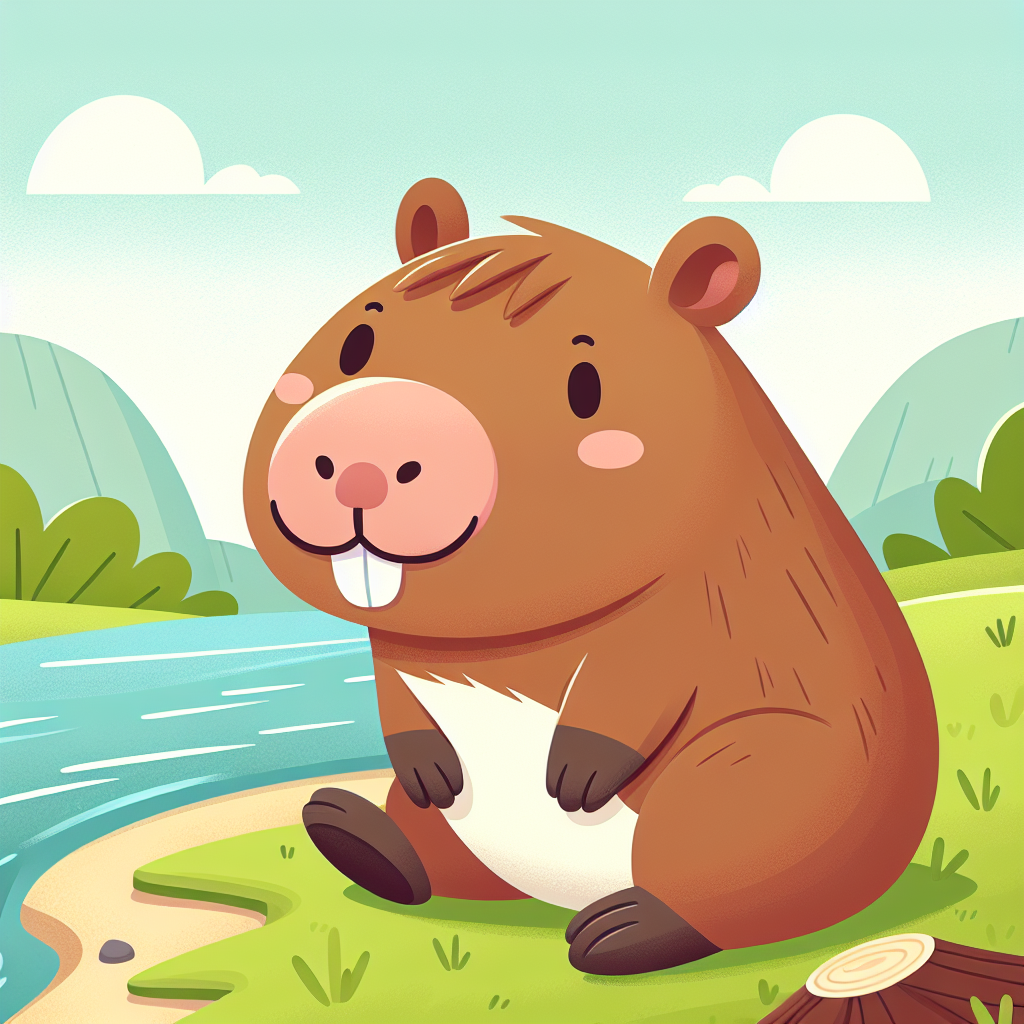 Cuddly Capybara 5D DIY Paint By Diamond Kit – Original Paint By Diamond