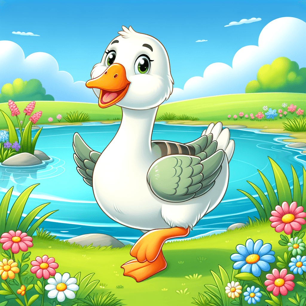 Giggles the Goose 5D DIY Paint By Diamond Kit – Original Paint By Diamond
