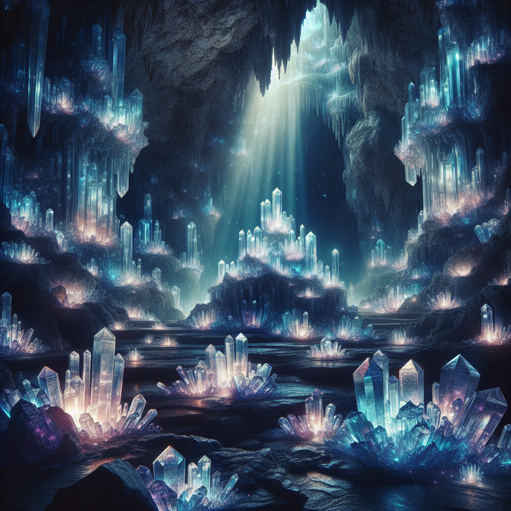 Mystic Crystal Cavern 5D DIY Paint By Diamond Kit – Original Paint By ...