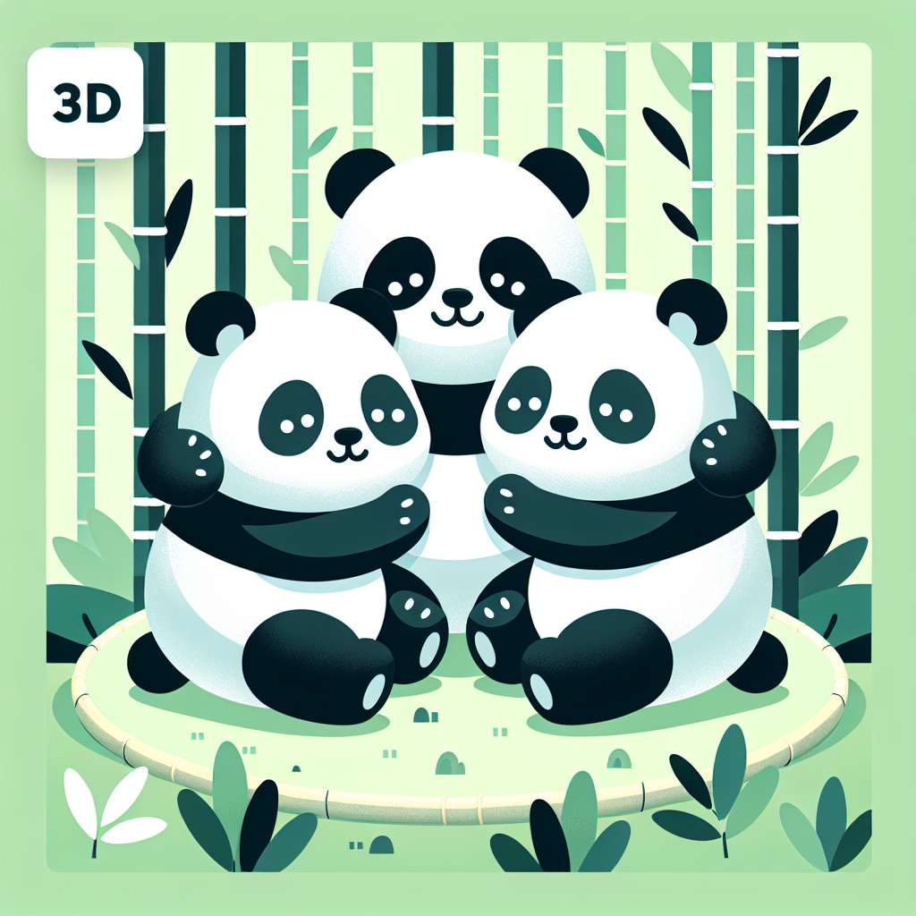 Cuddle Puddle Pandas 5D DIY Paint By Diamond Kit – Original Paint By ...