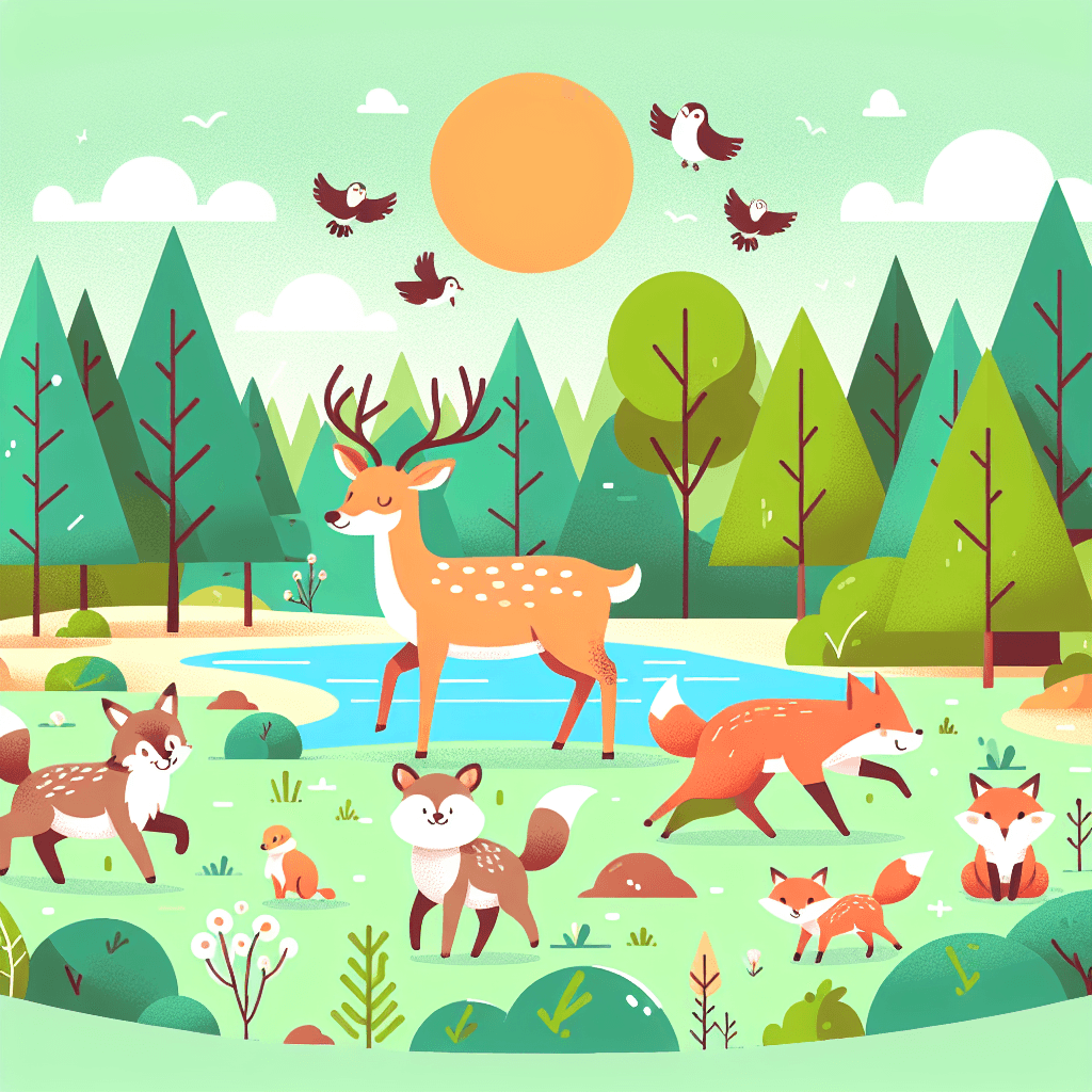 Friendly Forests 5D DIY Paint By Diamond Kit – Original Paint By Diamond