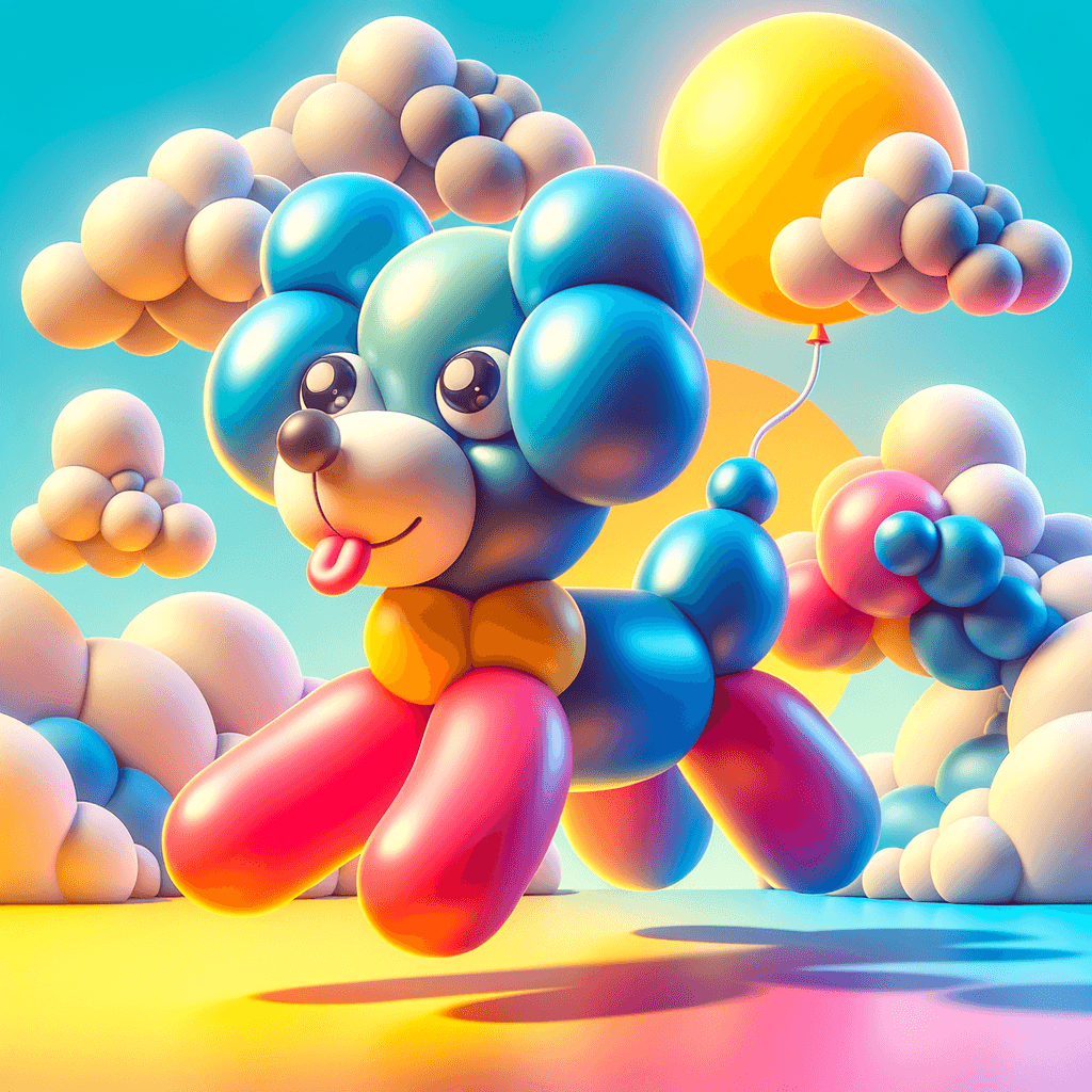 Happy Balloon Dog 5D DIY Paint By Diamond Kit – Original Paint By Diamond